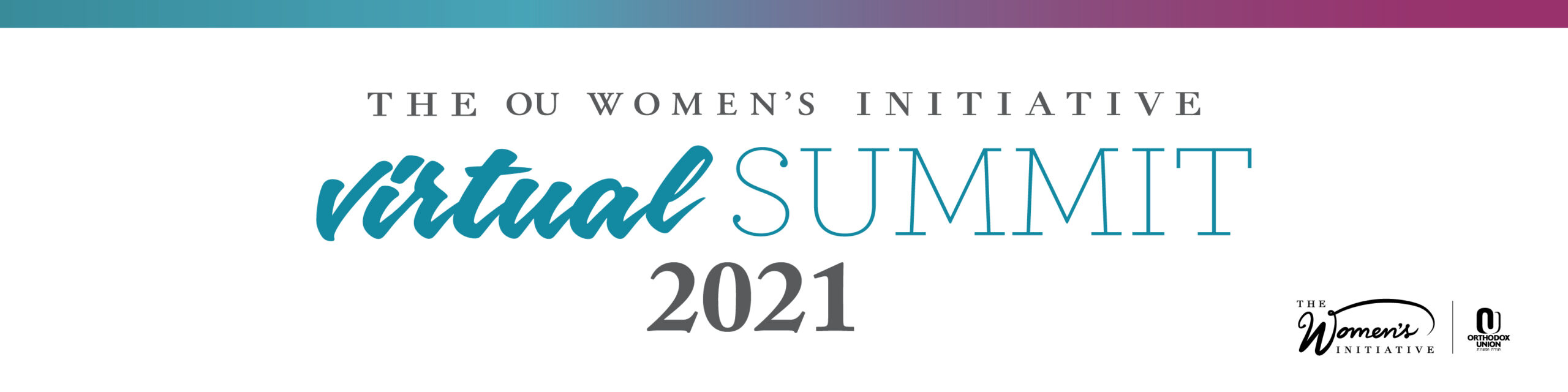 Virtual Summit 2021 - front page - OU Women